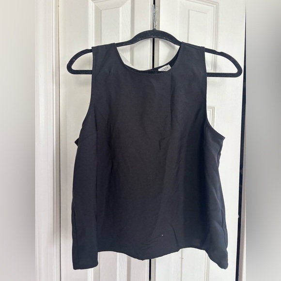 J. Crew | Tops | J Crew Classic Black Tank Top | Poshmark